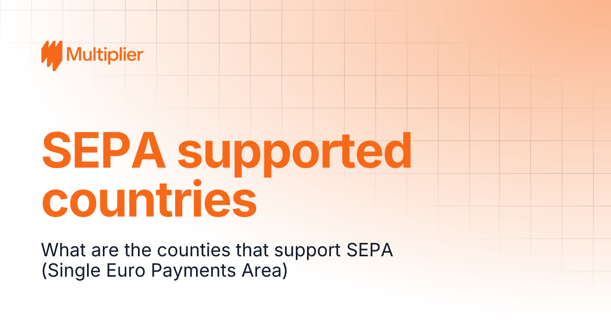 SEPA supported countries | Multiplier