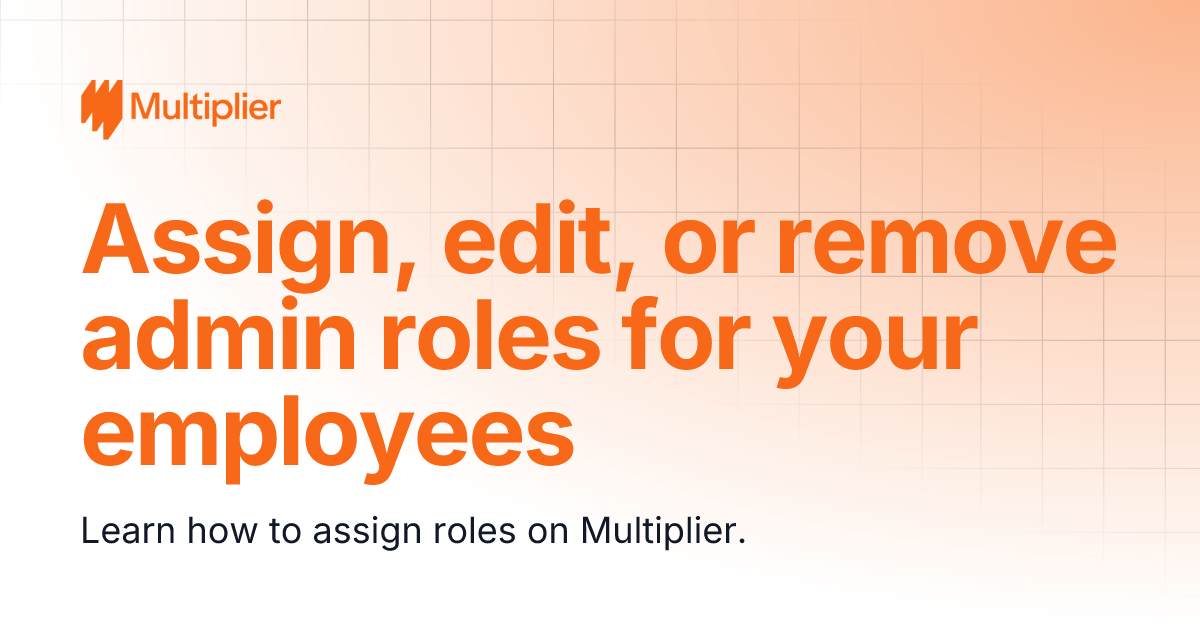 Assign, edit, or remove admin roles for your employees | HR and ...